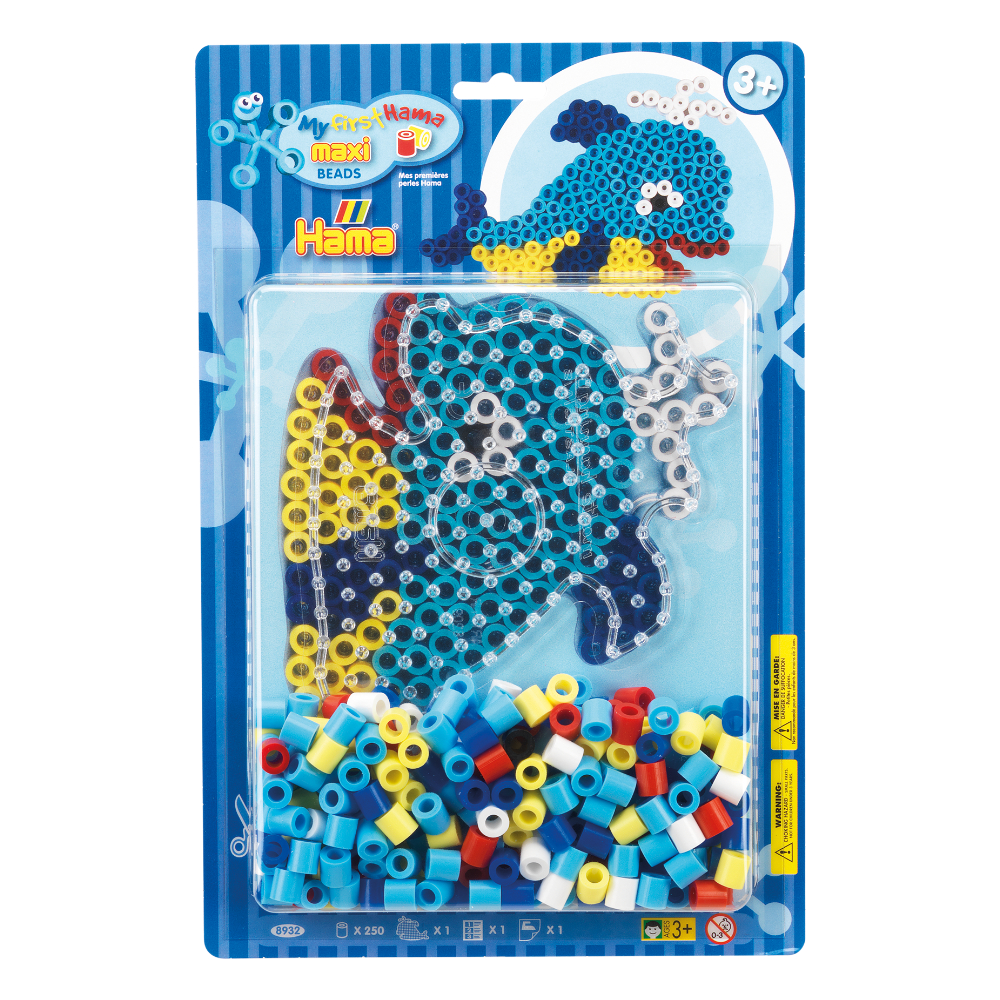Hama Beads | Maxi Whale Blister Pack | Arts & Crafts Activity